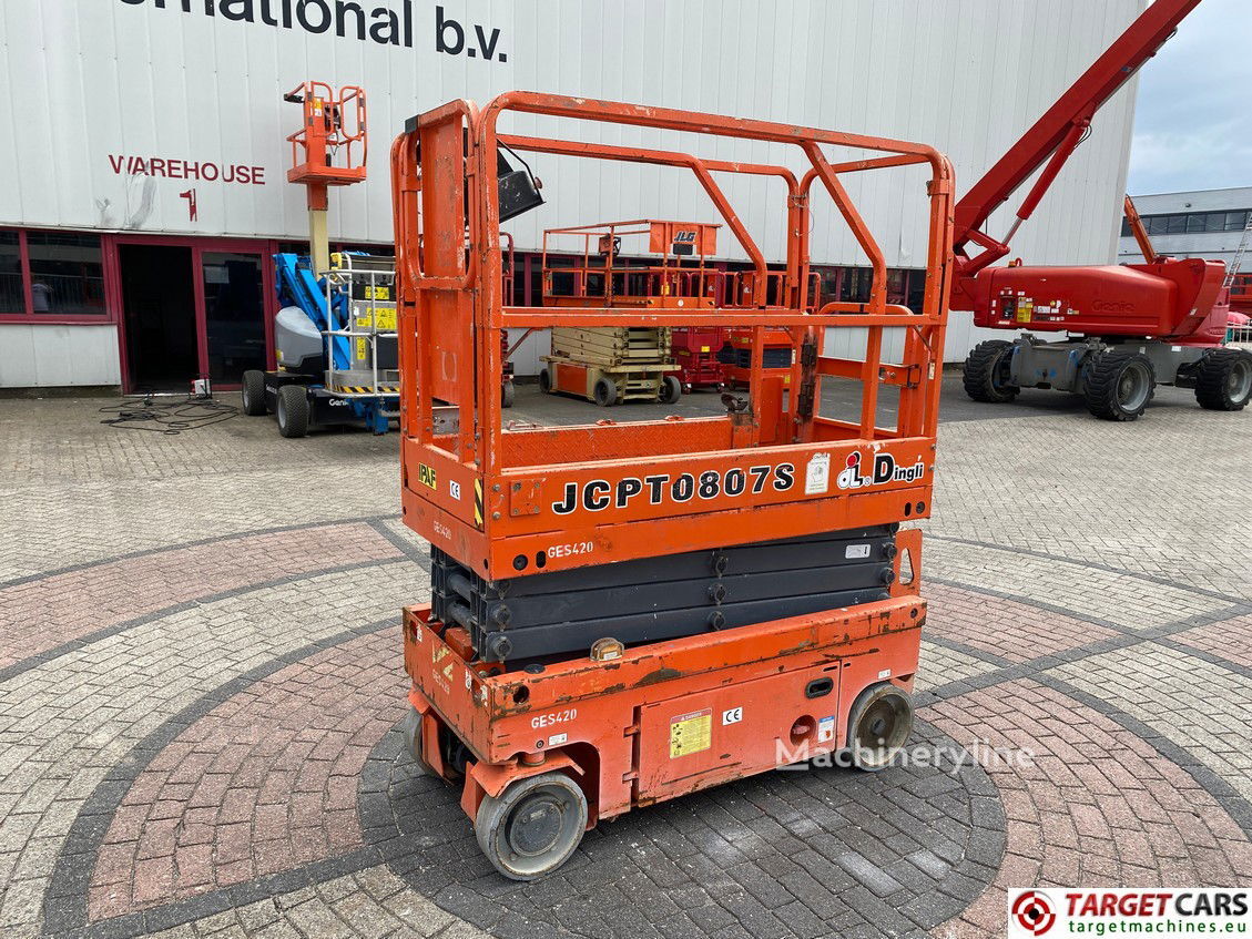 Dingli JCPT0807DCS ELECTRIC SCISSOR WORK LIFT 780CM 2020 183HRS UK19121 makazasta platforma