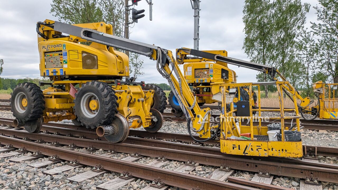 Platform Basket RR14 EVO Road rail hidraulična zglobna platforma