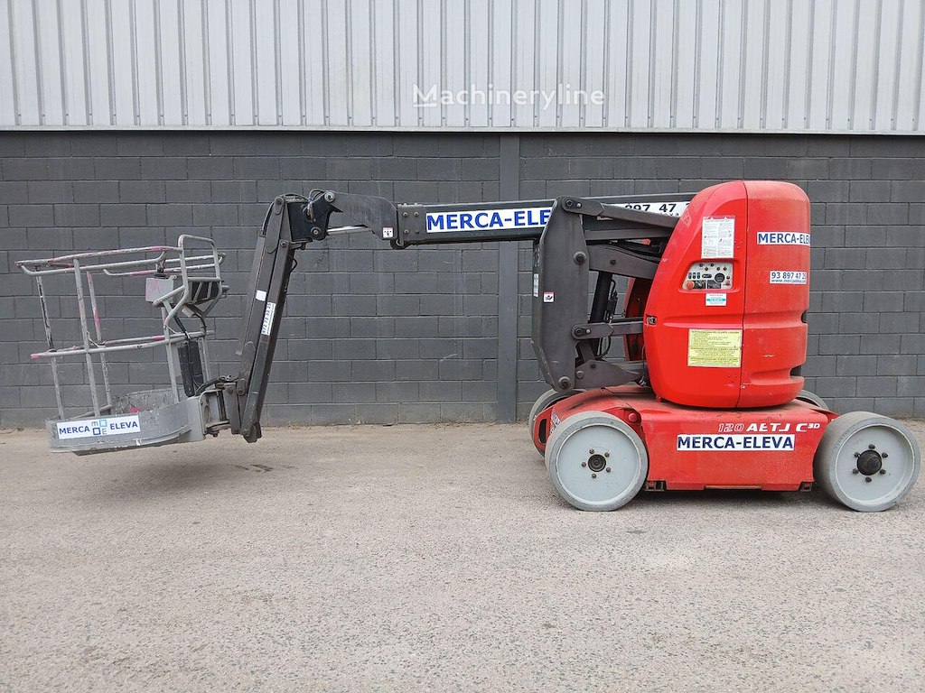 Manitou 120AETJC PLATAFORMA ARTICULADA ELECTRICA 12 MT hidraulična zglobna platforma