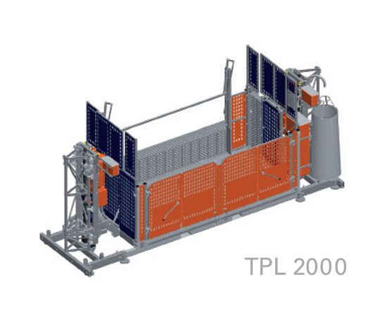 Alimak Winda budowlana TPL 1800 / 2000 jarbolna penjajuća platforma