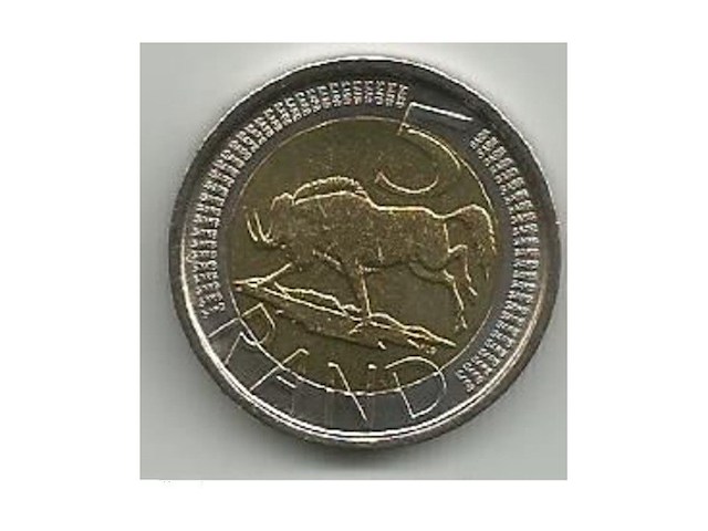 SOUTH AFRICA 5 rand 2005 UNC