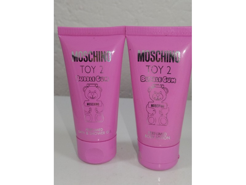 Moschino toy 2 bubble gum losion I gel za tusiranje