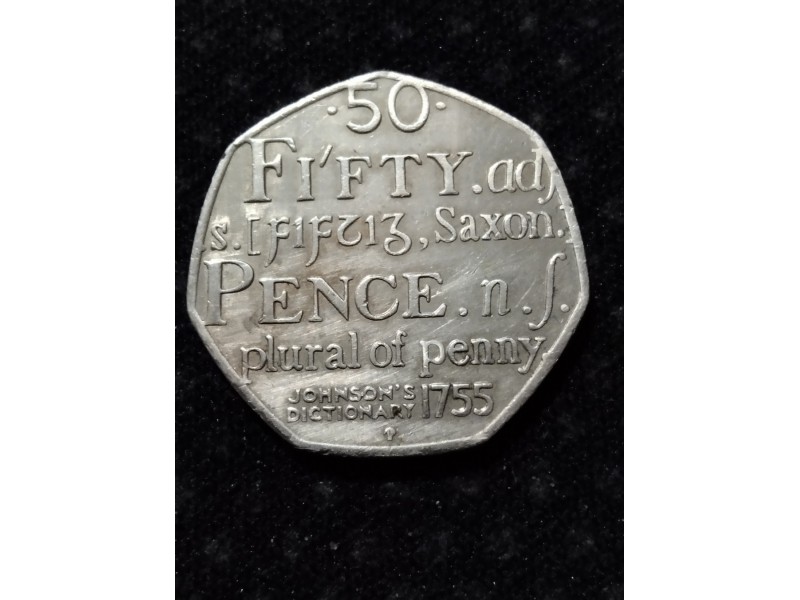 50 penija 2005 velika britanija jubilarna