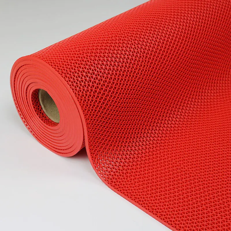 Diyin Prostirka za kupatilo, 4.5mm, 100x120cm, Crvena