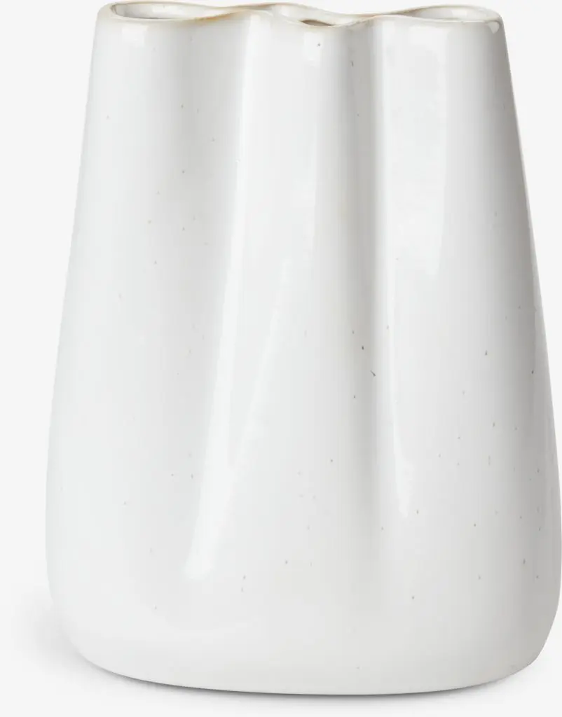Vaza Aurora 8x13x17cm, bela