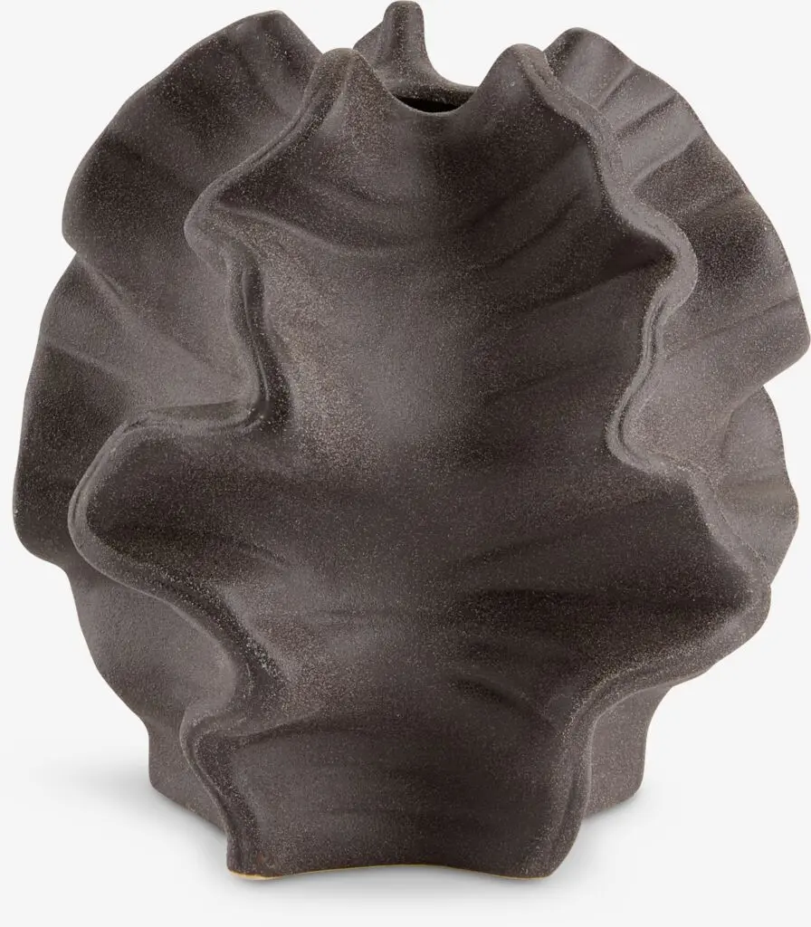 Vaza Aurora, 18 cm, braon