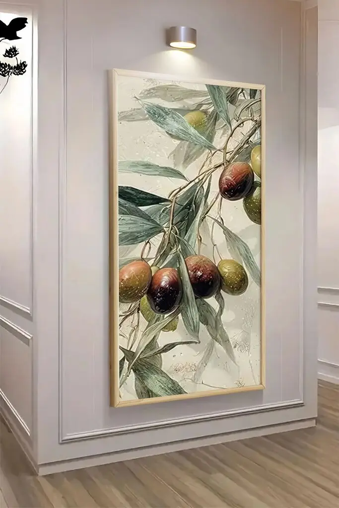 Wallity Dekorativna uramljena slika, 120x50cm, Šarena