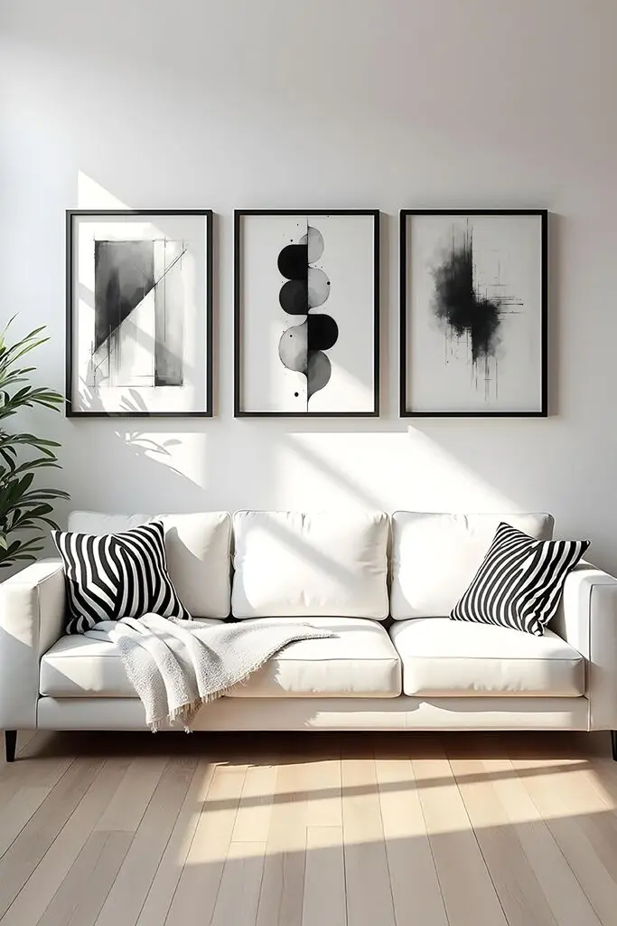 Wallity Dekorativna slika Huhu433, 50x70cm, 3 dela