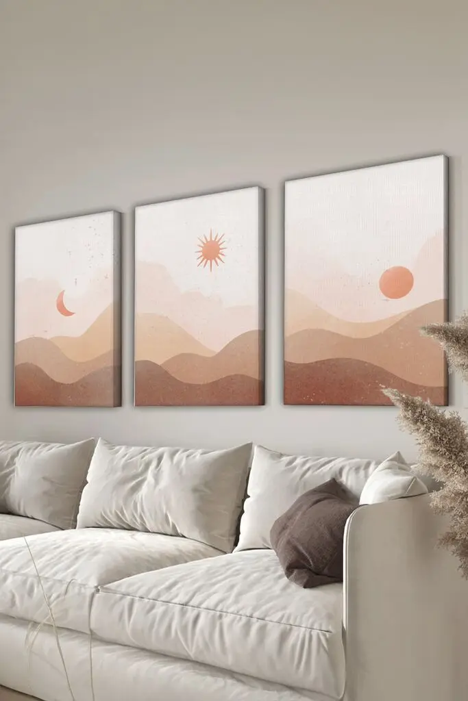 Wallity Slika 3Cnvs10, 50x70 cm, 3 dela