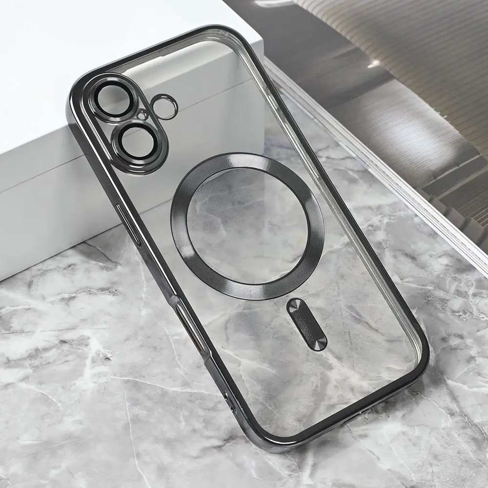 Maska za iPhone 17 6.3 Magsafe Lux, Siva