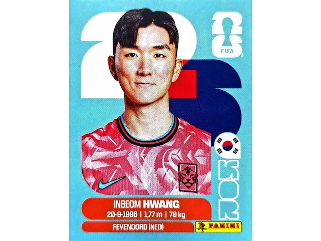 FIFA World Cup 2026 KOR11 Inbeom Hwang