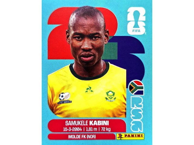FIFA World Cup 2026 RSA5 Samukele Kabini