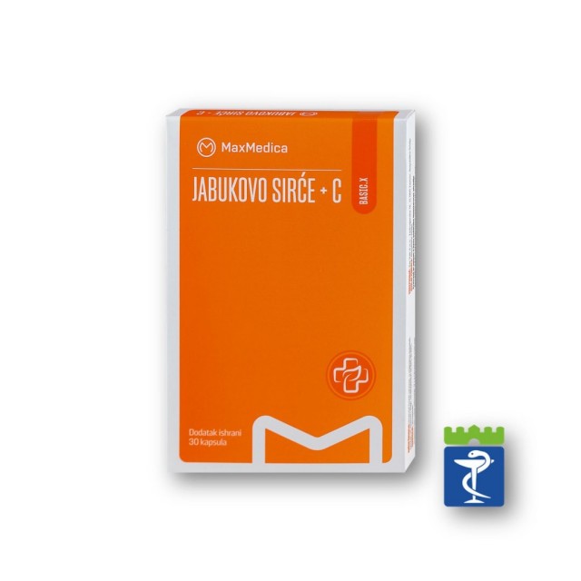 JABUKOVO SIRĆE +C KAPSULE A30 1+1 GRATIS