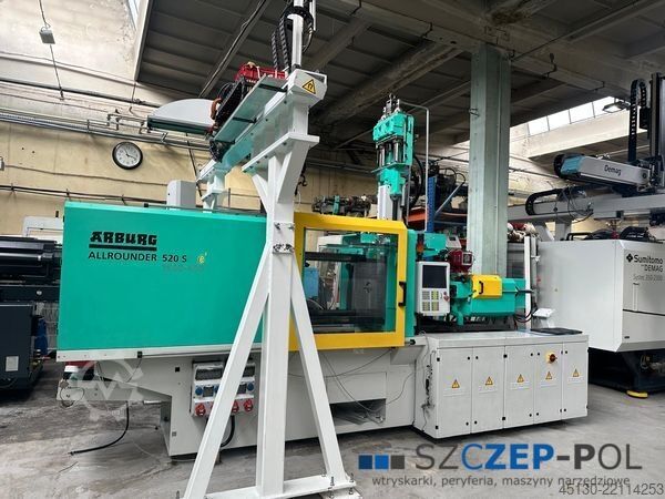 Mašina za brizganje plastike
Arburg 520S 1600-400/170 e²