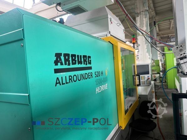 Mašina za brizganje plastike
Arburg 520H 1500-800 e²