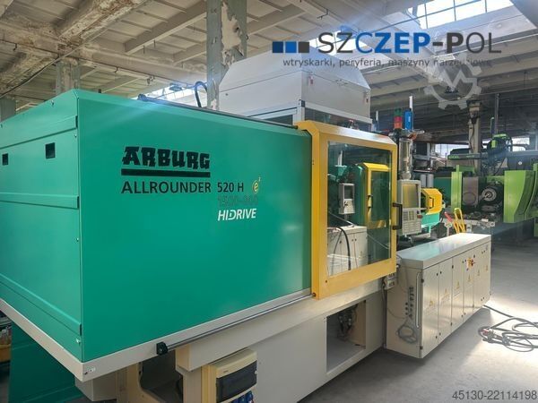 Mašina za brizganje plastike
Arburg 520H 1500-800 e²