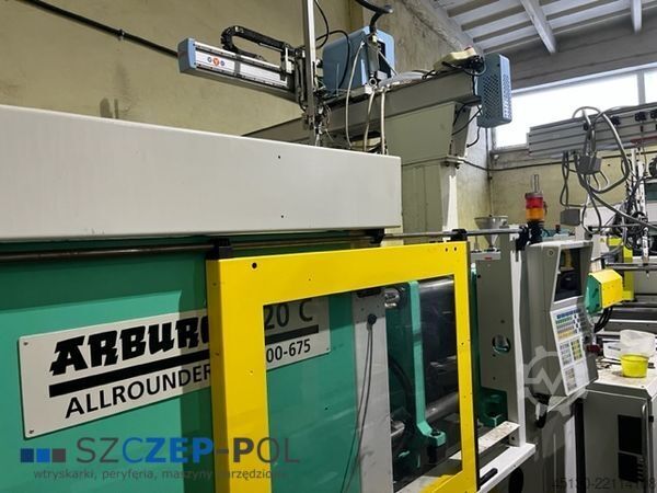 Mašina za brizganje plastike
Arburg 420C 1300-675