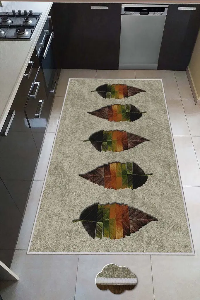Conceptum Hypnose Tepih Hmnt566, Pravougaoni, 80 x 150 cm, Šareni