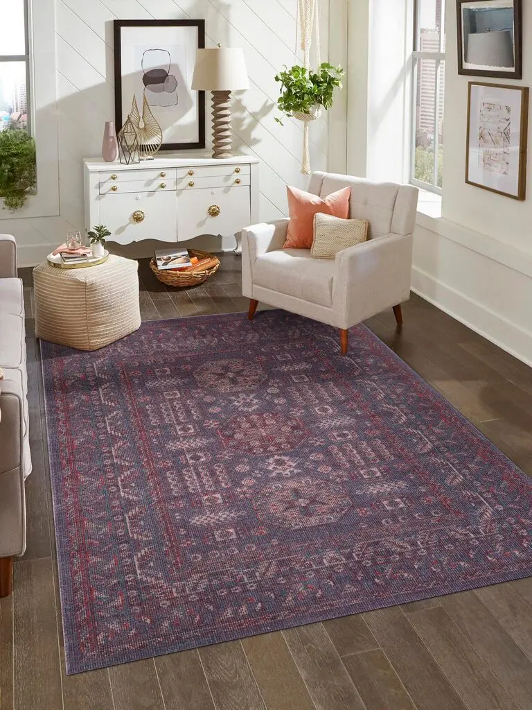 Conceptum Hypnose Tepih Antik 1113, 200x290 cm, Ljubičasti