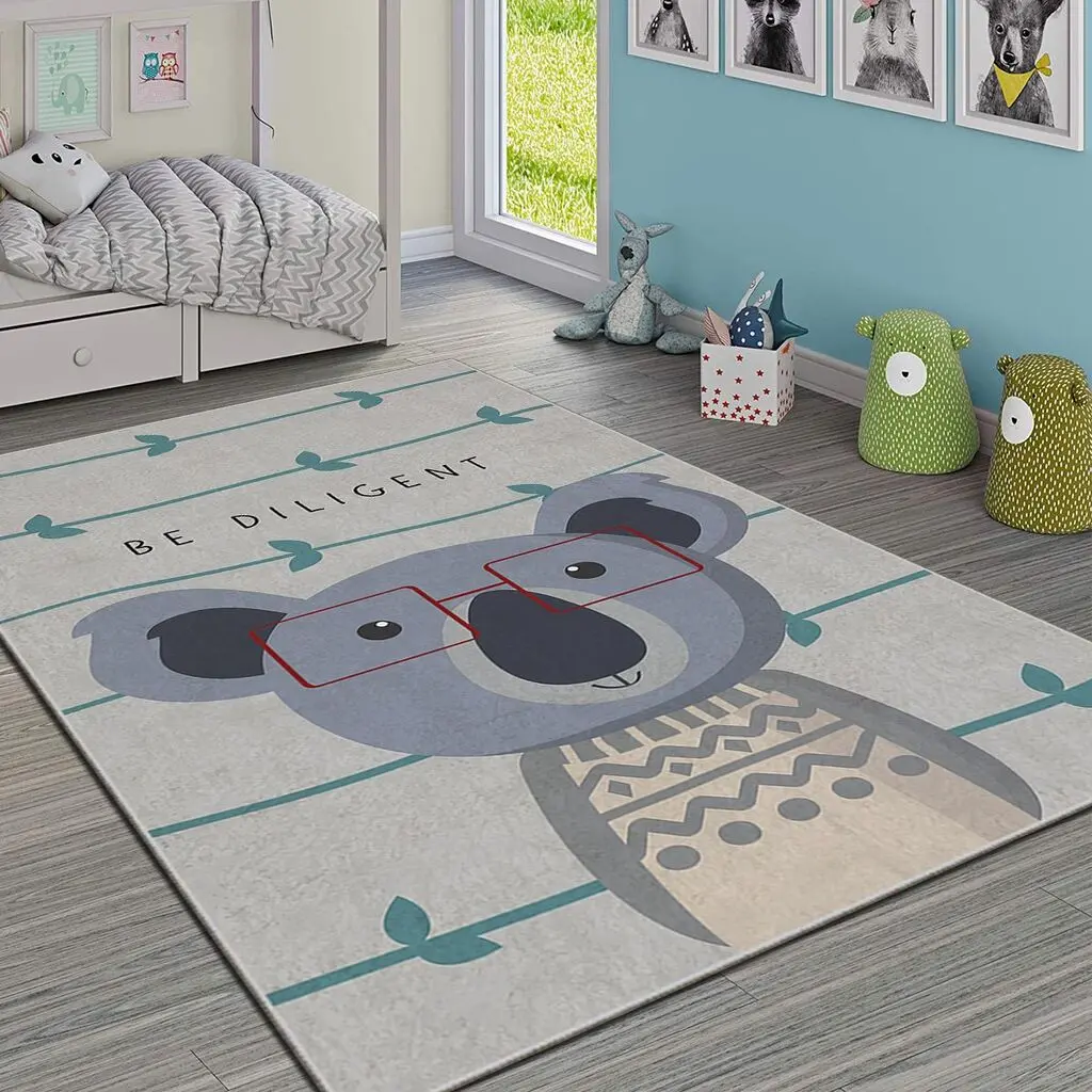 Conceptum Hypnose Tepih Hmi Kdc-113, Pravougaoni, 100 x 140 cm, Sivi