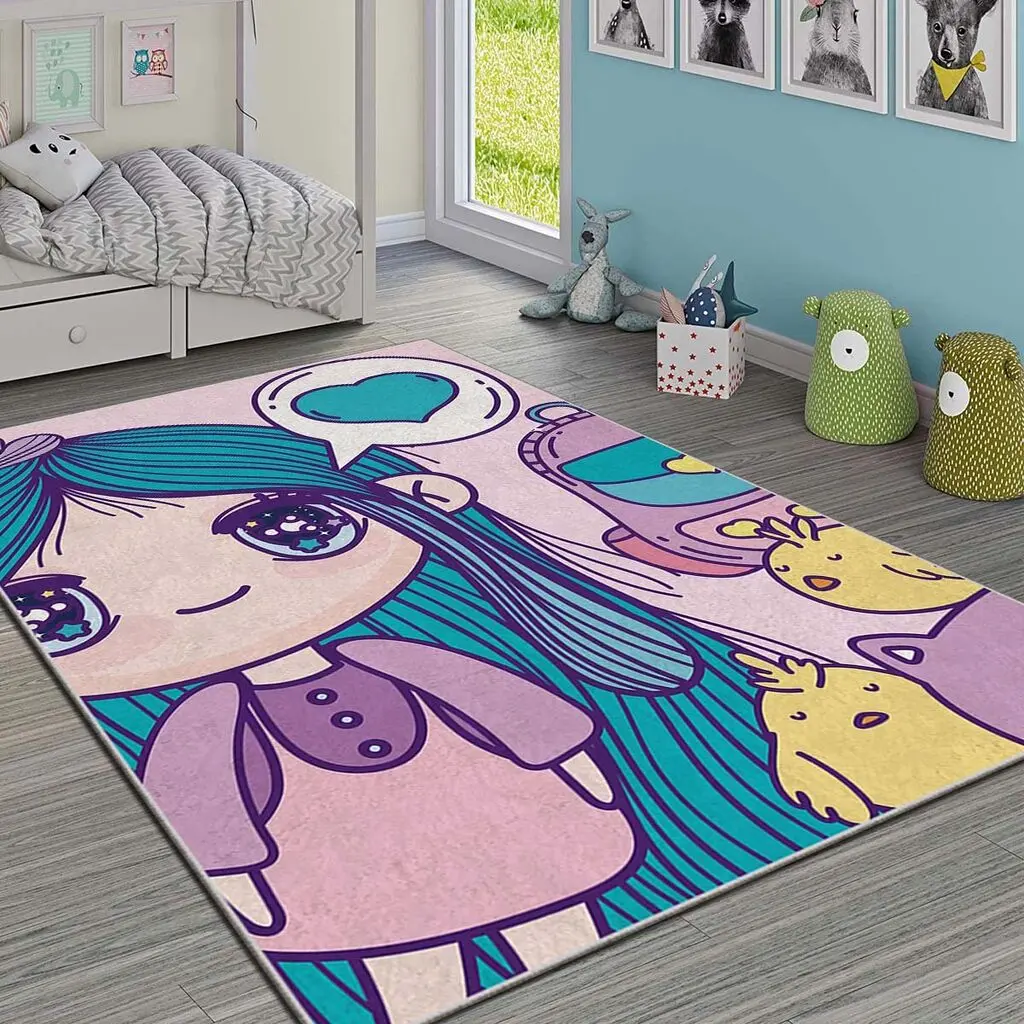 Conceptum Hypnose Tepih Hmi Kdc-102, Pravougaoni, 100 x 140 cm, Šareni