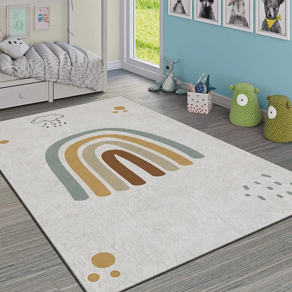 Conceptum Hypnose Tepih Hmi Kdc-107, Pravougaoni, 100 x 140 cm, Krem