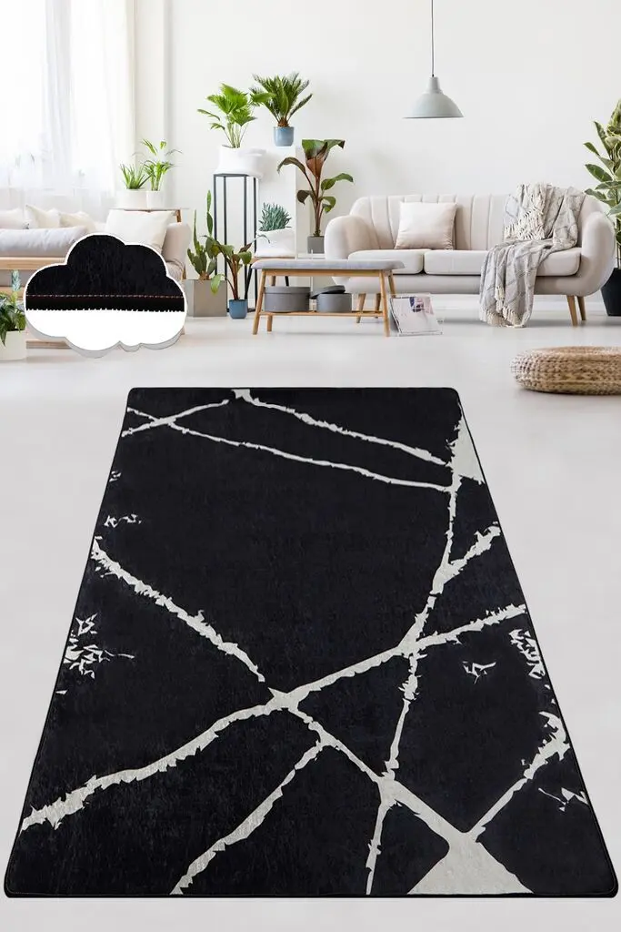 Conceptum Hypnose Tepih Broken, 200x290cm, Crno-beli