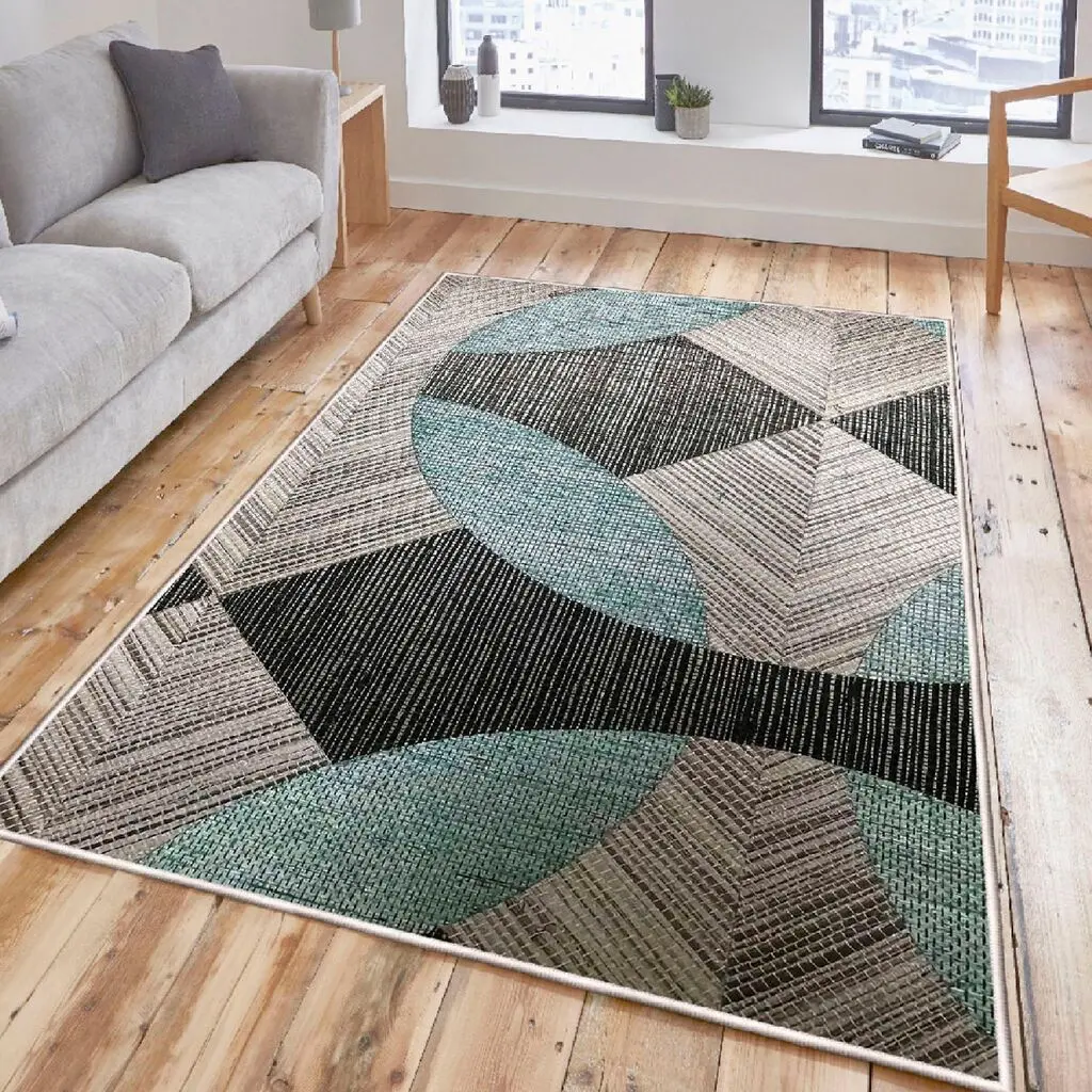Conceptum Hypnose Tepih Woosonil047, 120x180 cm, Plavo-sivi