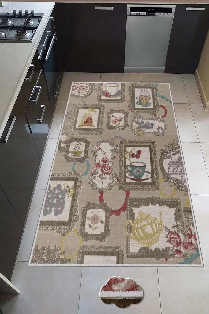 Conceptum Hypnose Tepih Hmnt538, Pravougaoni, 120 x 180 cm, Smeđi