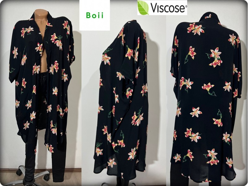 *BOII*kardigan 100% Viskoza*KAO NOV*3XL