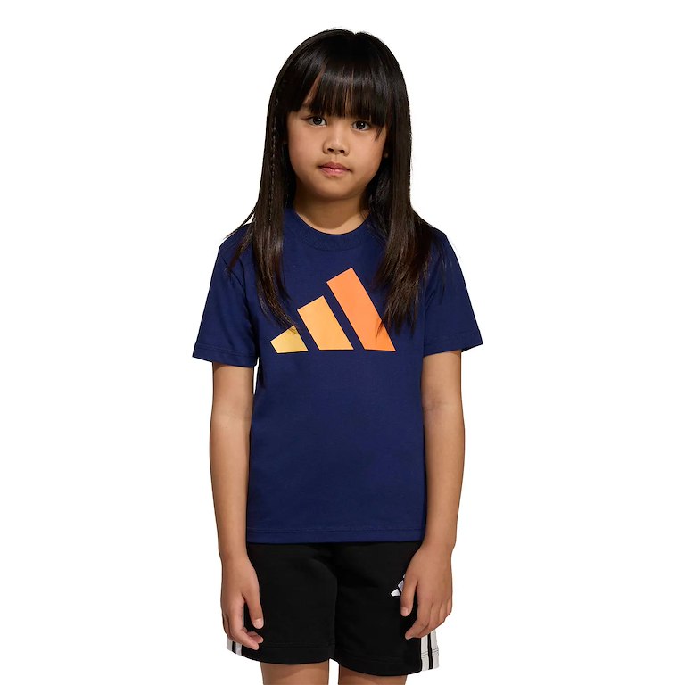 Adidas Dečija majica Lk Bl Tee 160 KD6003, Okrugli izrez, Teget