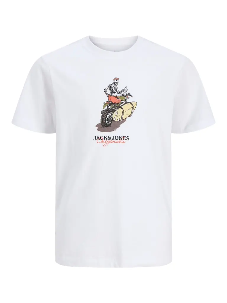 JACK & JONES JUNIOR Majica za dečake 12278276, Bela
