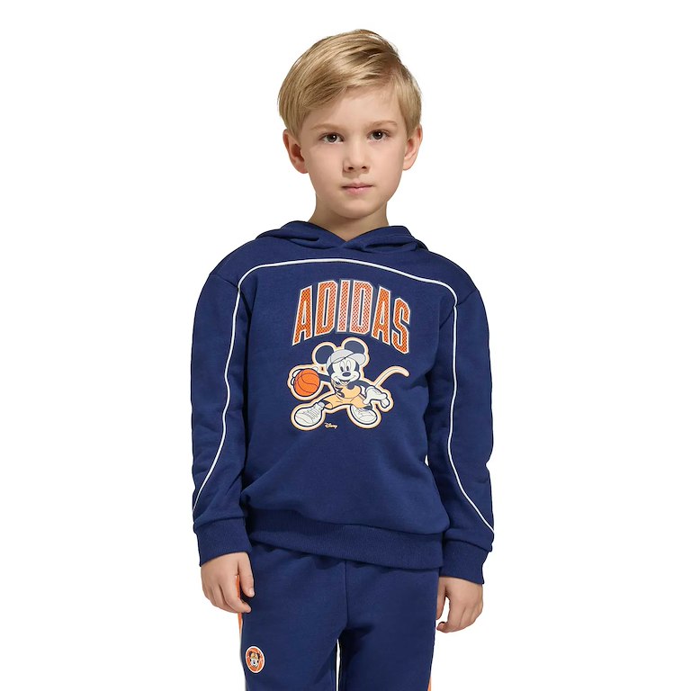 Adidas Duks za dečake Lk Dy Mm Hd Swt JZ3561, Tamnoplavi