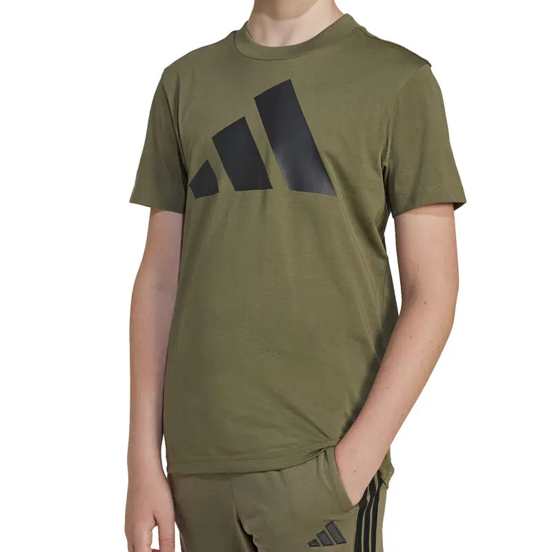 Adidas Majica za dečake Essentials J BL TEE 160, Maslinasta