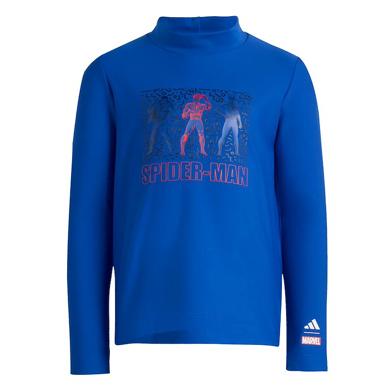 Adidas Majica za kupanje za dečake Ad Mv Sm Rg KD3872 Dugi rukav, Teget