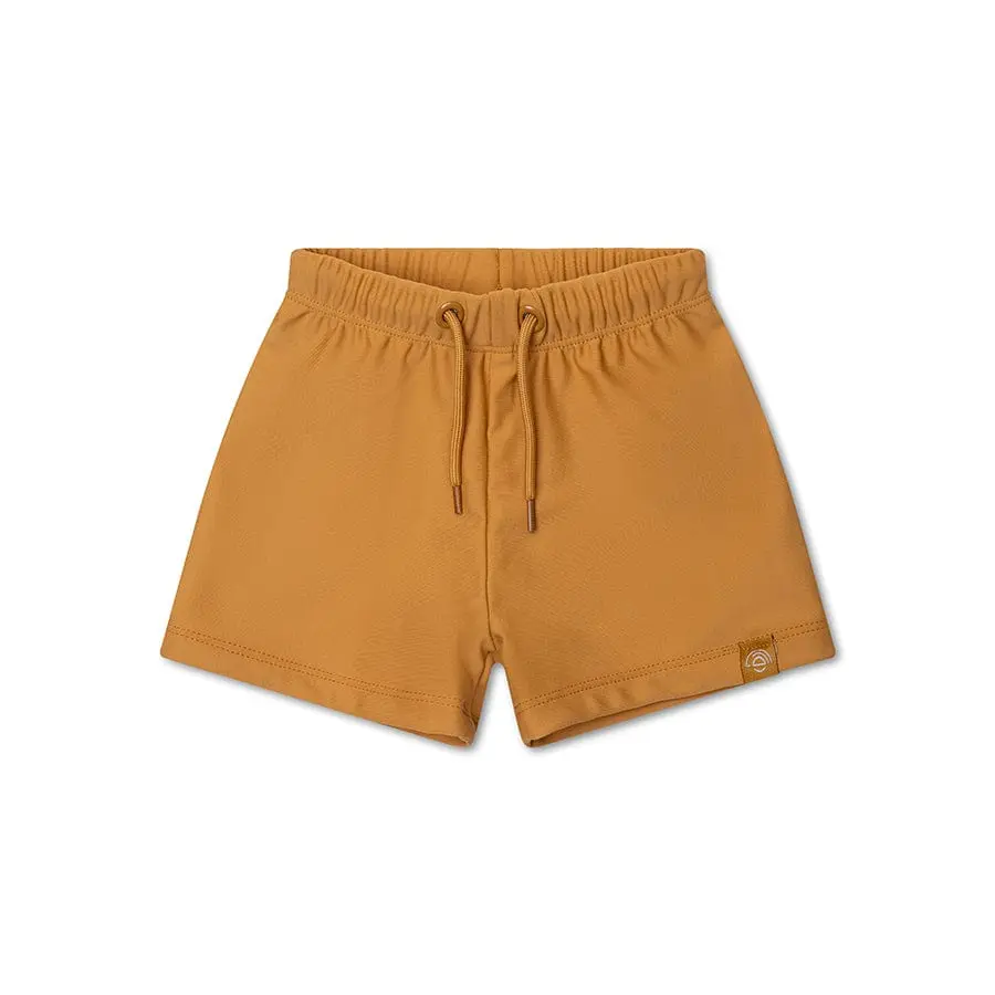 Swim Essentials Šorts za kupanje za dečake, Oker