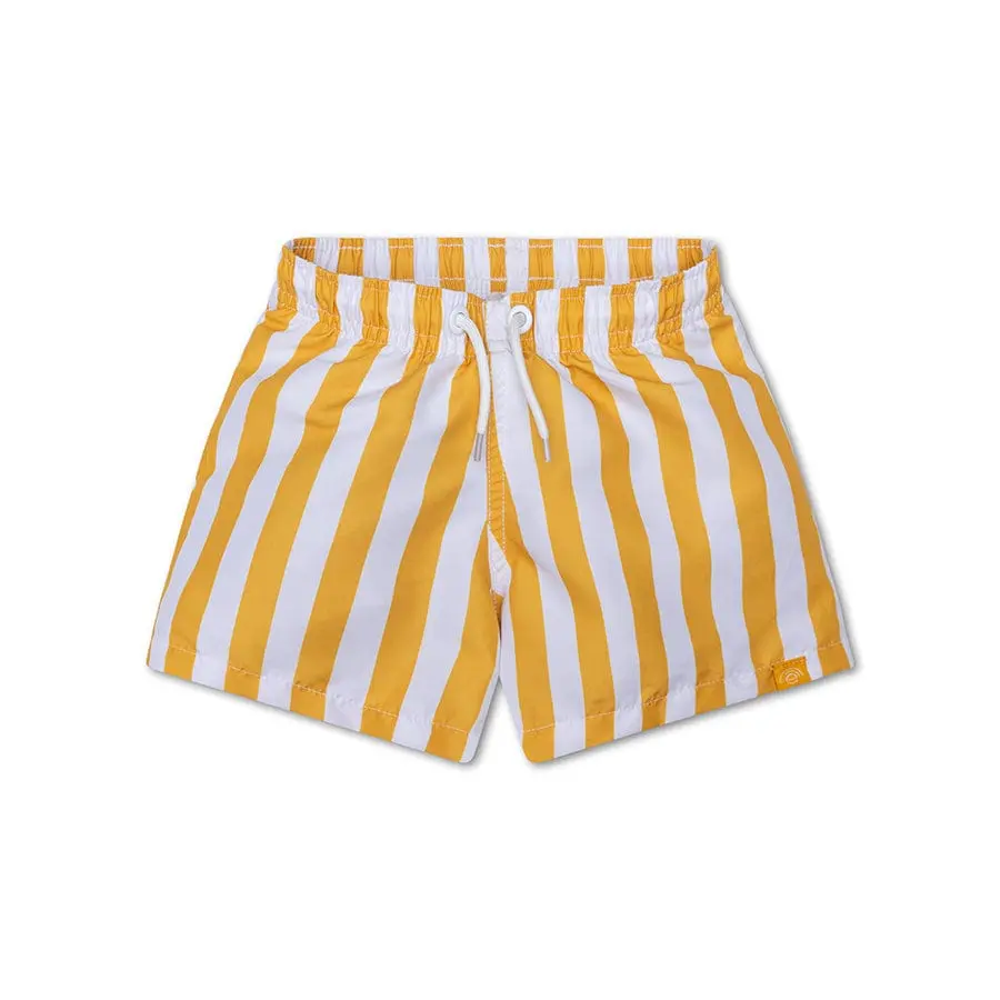 Swim Essentials Šorts za kupanje za dečake, Narandžasto-beli