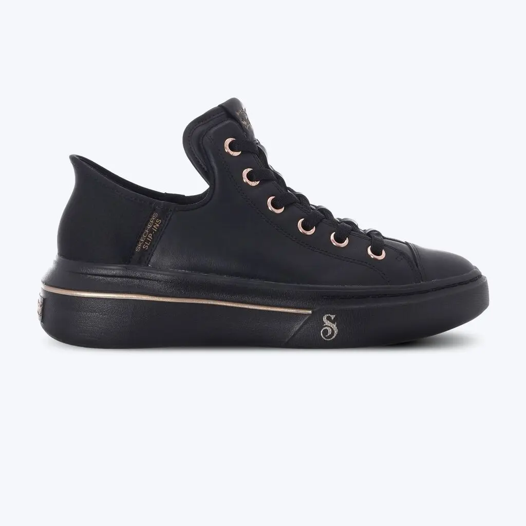 Skechers Ženske patike Slip-Ins Snoop One Og Leather, Crne