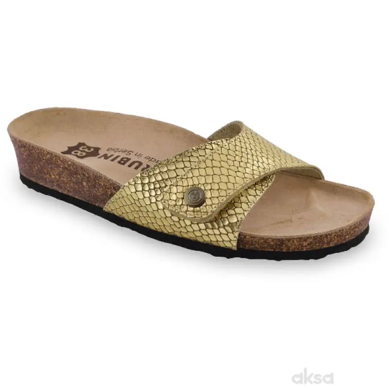 GRUBIN Ženske papuče Madrid Classic 0043520, Zlatne