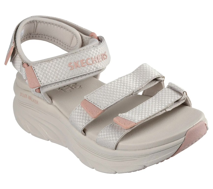 Skechers Ženske sandale D'Lux Walker Sandal-Sea-Scape, 119826-TPE, Bež