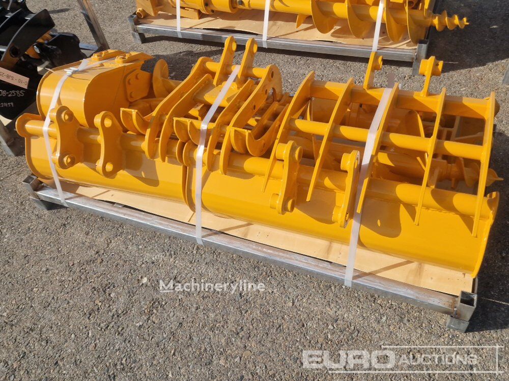Prodaje se Captok Qty (8) Rake, Ripper, Graber, 12" 16" burgiju za zemlju na aukciji