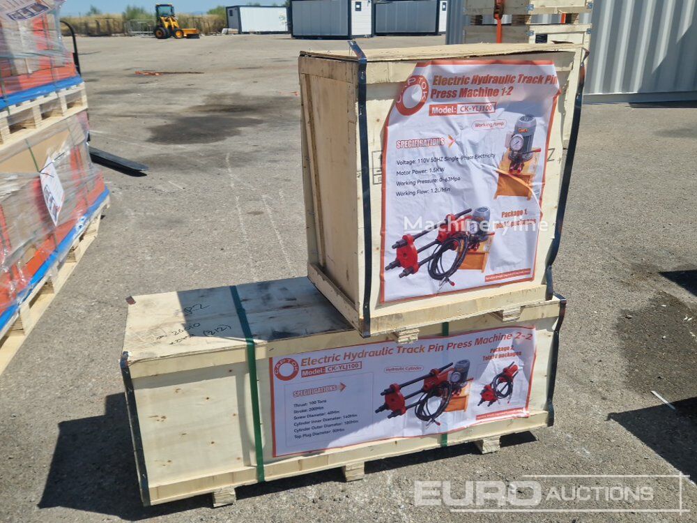 Prodaje se Captok CK-YLJ100 hidrauličnu presu na aukciji