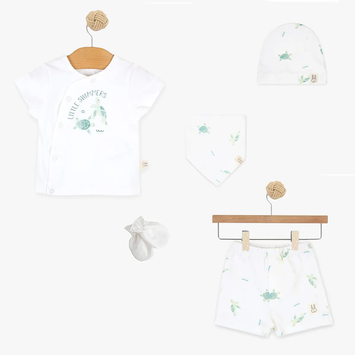 JUST KIDDIN BABY SET LITTLE SWIMMERS 5/1, 56-62
