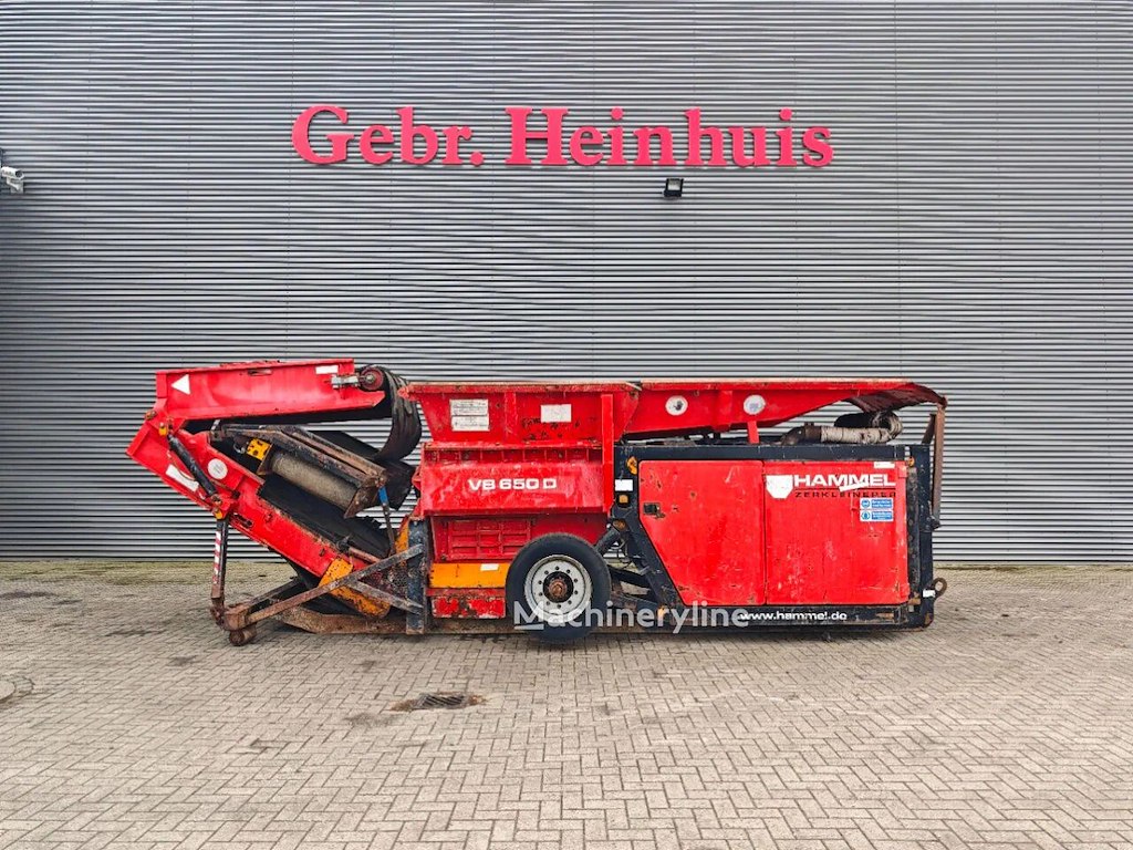 Hammel VB 650 D industrijski šreder