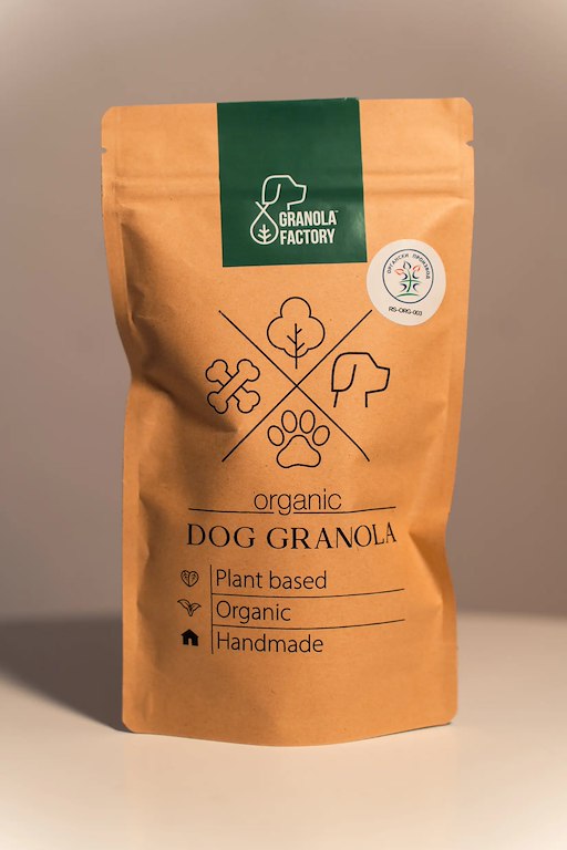 GRANOLA FACTORY Organska granola za pse 100g