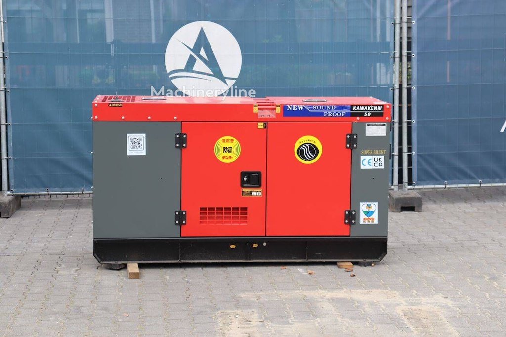 Prodaje se KawaKenki KK50 diesel generator na aukciji