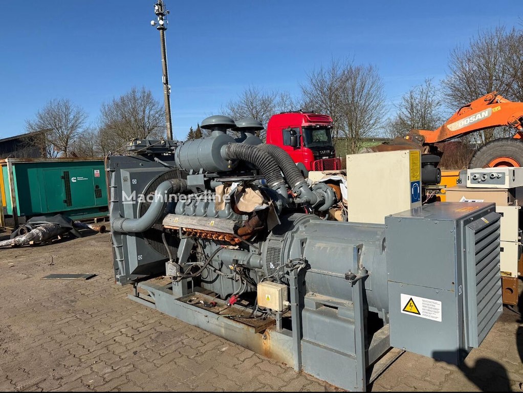 MAN 500 KVA Generator 400 KW Notstromaggregat Stromerzeugee diesel generator