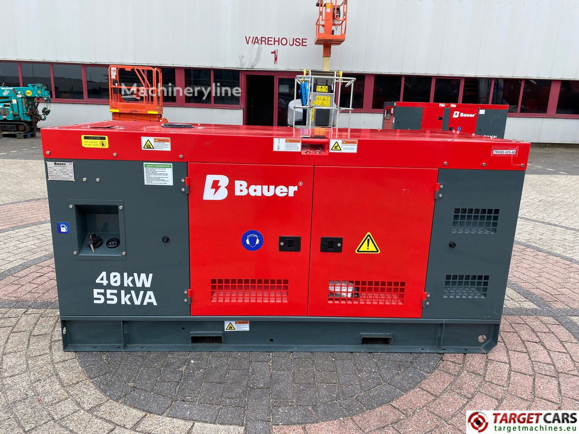 Novi Bauer GFS-40KW DIESEL 50KVA 3-PHASE 400/230V GENERATOR ATS 2025 252500 diesel generator
