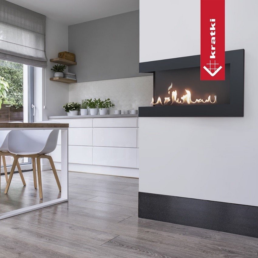 Bio kamin ugaoni DELTA 900 levi TÜV