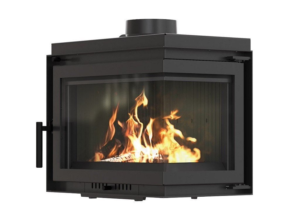 Ugaoni Kamin 8 kW - BERGEN - Desni - Liveni